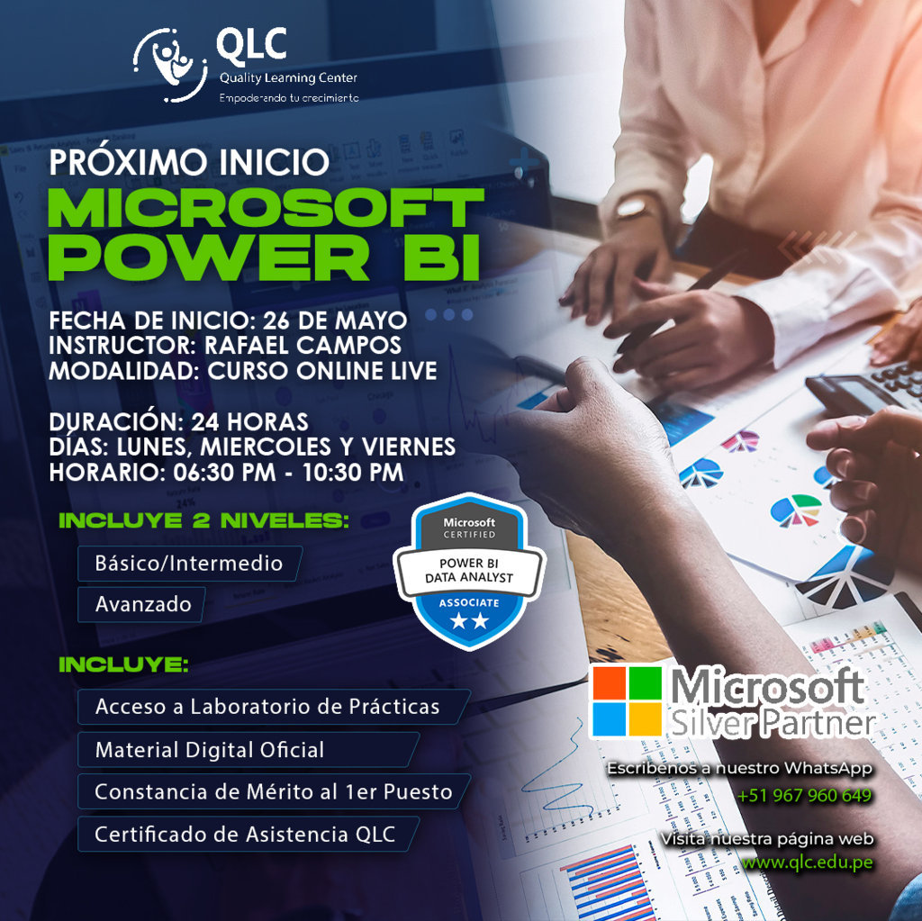 Curso: Microsoft Power BI – QLC – Quality Learning Center